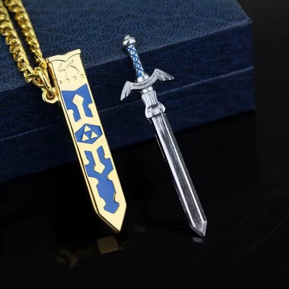 Accessories | Zelda Necklace Master Sword Breath Of The Wild Botw ...